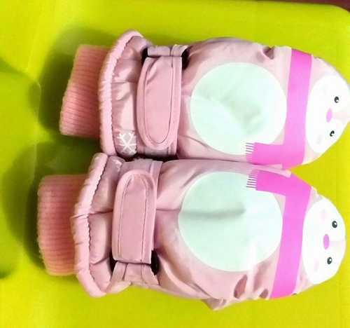 Новые варежки на 4-5 лет