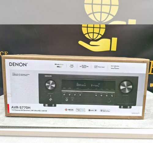 AV ресивер Denon AVR S770H черный в наличии