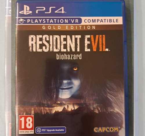 Resident evil 7 gold edition ps4