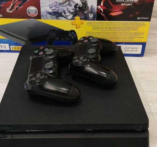 Игровая консоль ps4 slim (1 TB)