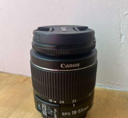 Объектив Canon 18-55 mm