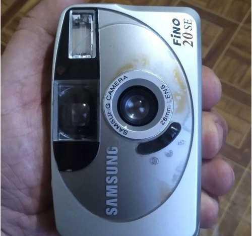 Пленочный фотоаппарат samsung fino 20se