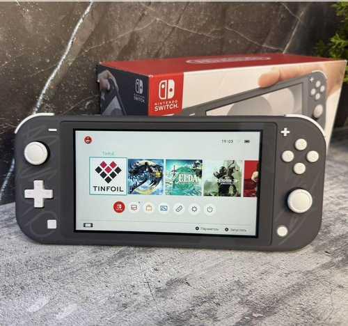 Nintendo switch lite прошитая 128 gb