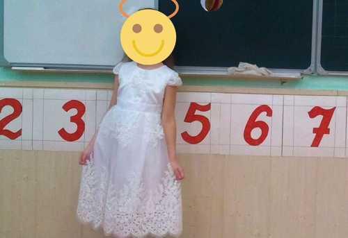 Детское нарядное платье рост 116
