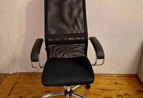 Компьютерное кресло metta SU-BK-8 CH (хром. вер.)