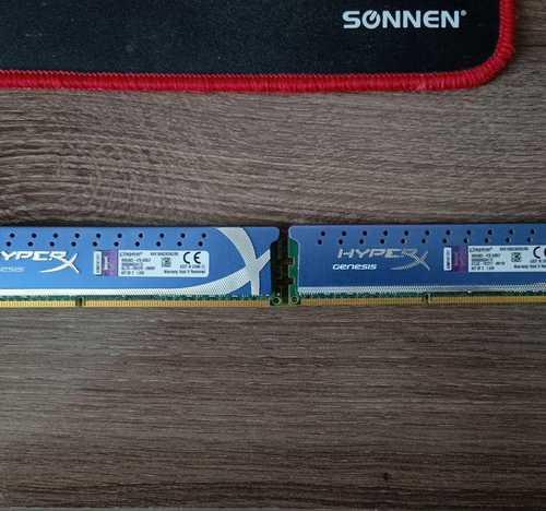 Опер. память ddr3 8gb kingston hyperx genesis