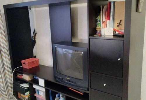 Стеллаж IKEA каллакс под телевизор