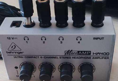 Behringer micro AMP HA400