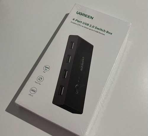 Usb разветвитель ugreen 2 in 4 out usb