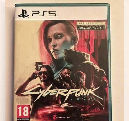 Cyberpunk 2077 ps5 диск