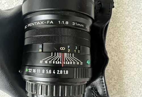 SMC Pentax FA 31 mm f/1.8 AL Limited