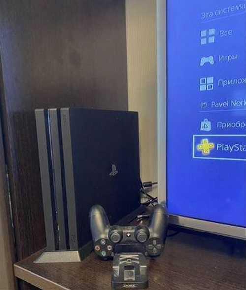 Sony PlayStation 4 pro 1TB + игры