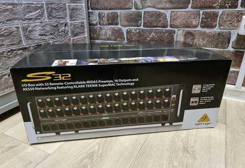 Behringer S32 стейджбокс