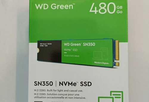 Новый WD Green SN350 M.2 2280 480 гб