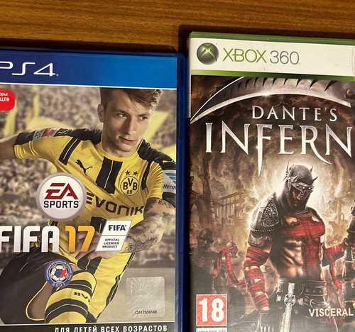 Fifa 17 ps4, Dantes inferno xbox 360