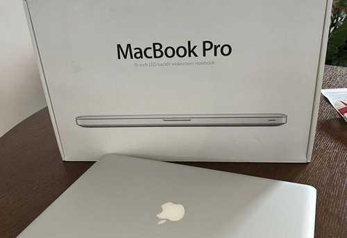 MacBook Pro 15 (2009), 240 ГБ, Core 2 Duo, 2.66 ГГц, RAM 4 ГБ, GeForce 9600M GT 0.25 ГБ