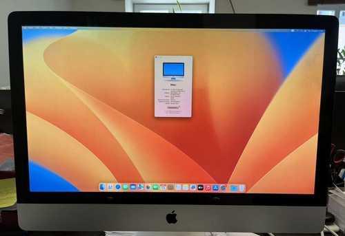Прокачанный iMac 27 2011 Ram 20Гб SSD 480 + 1Тб