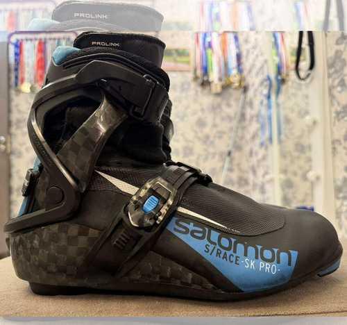 Ботинки лыжные salomon S/race skate prolink