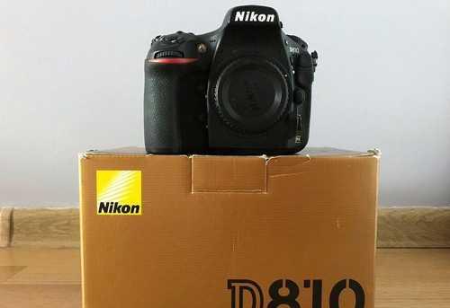 Nikon D810 body (пробег 7тыс)