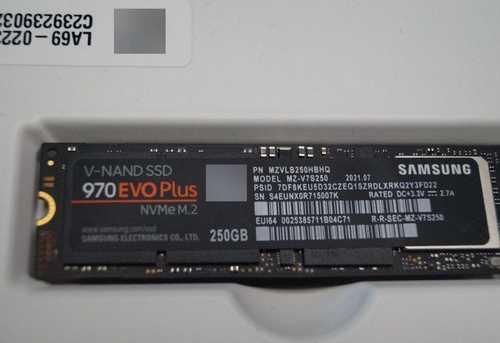 SSD M.2 накопитель Samsung 970 EVO Plus