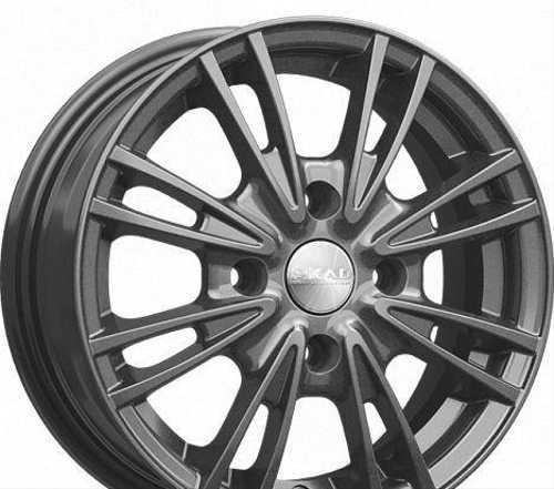 R14 4x114,3 5,5J ET39 D66,1 Скад Пантера графит