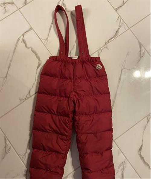 Зимние брюки Moncler