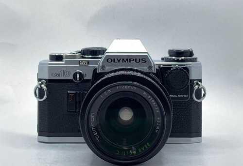 Olympus OM10 с manual adapter