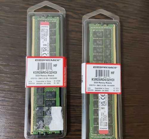 Модуль памяти DDR4 rdimm Kingston KSM26RD4/32HDI 3