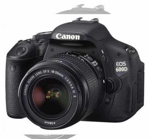 Фотоаппарат зеркальный Canon EOS 600D Kit