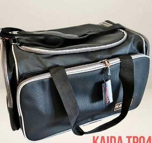 Сумка для рыбалки kaida TP04 черная 50х30х26см