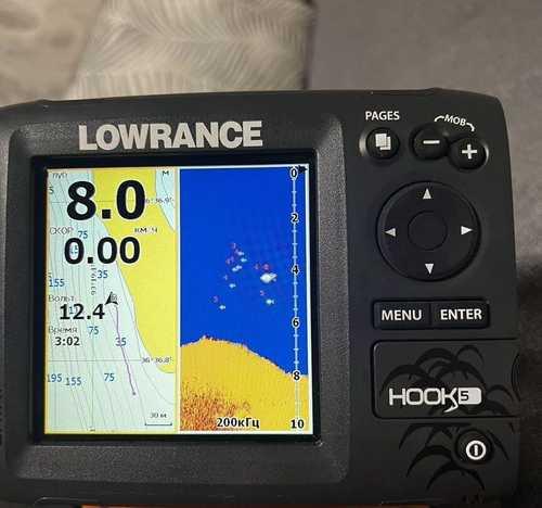 Эхолот lowrance hook 5