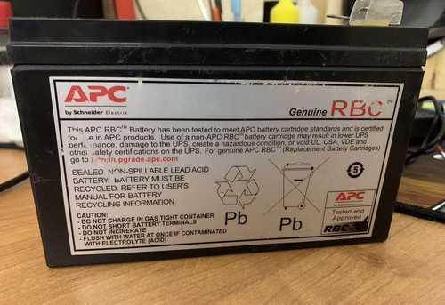 Аккумулятор APC by Shneider Electric RBC17
