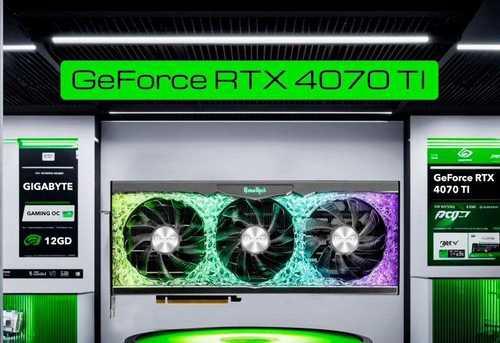 Видеокарта RTX4070Ti 12Gb Palit gamerock