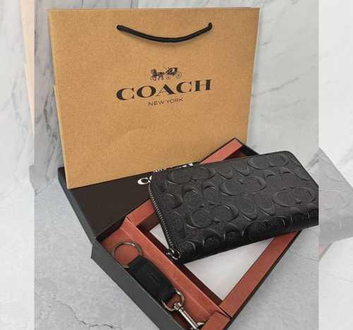 Coach кошелек