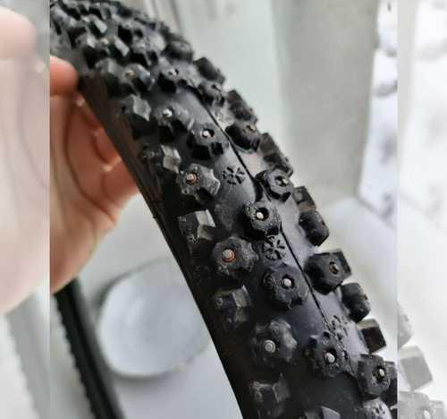 26 зимняя покрышка schwalbe ice spiker на вело