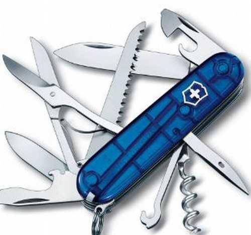 Швейцарский нож Victorinox Huntsman синий