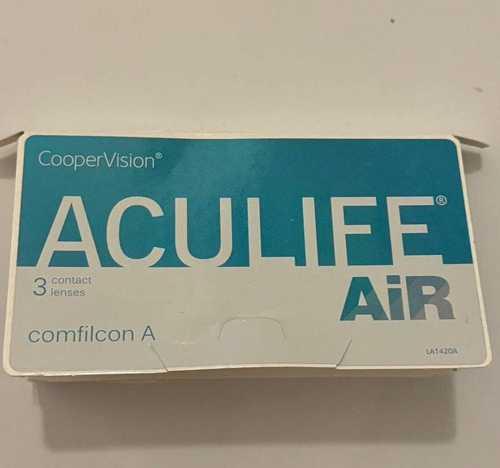 Линзы контактные aculife air двухнедельные