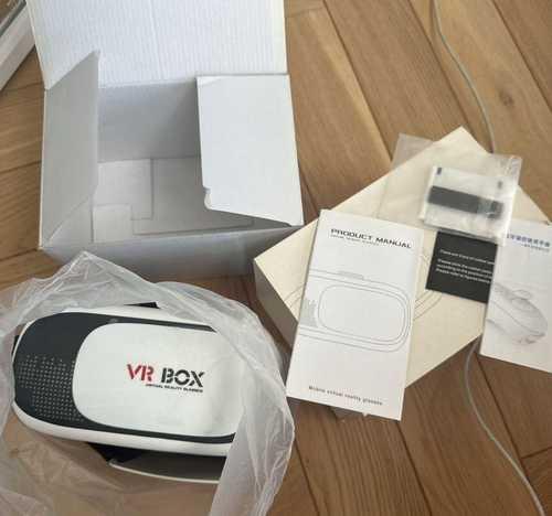 VR BOX virtual reality glasses новые