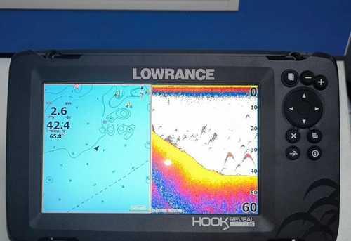 Эхолот/картплоттер Lowrance hook Reveal 7 SplitSho