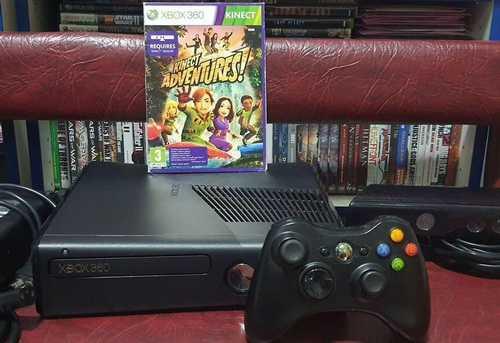 Xbox 360 Slim 320 Гб. 100 игр. Kinect. Вариант 5