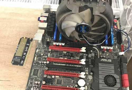 Asus Rampage IV Extreme + Xeon 2680v2 + 16Gd ddr3