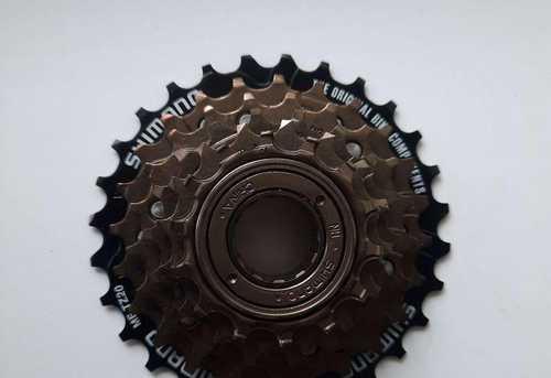 Трещетка shimano на 6 скоростей