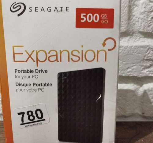 Переносной жёсткий диск Seagate 500 гб