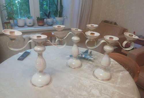 Керамический подсвечник