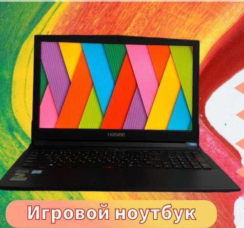 Игровой ноутбук Hasee GeForce GTX / IPS / SSD