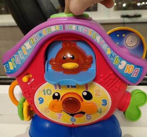 Развивающая игрушка от Fisher Price часы