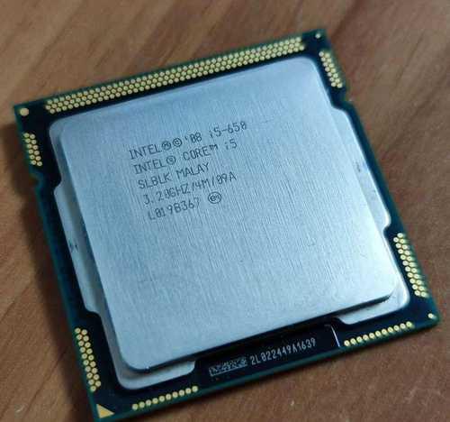 Процессор Intel I5 650