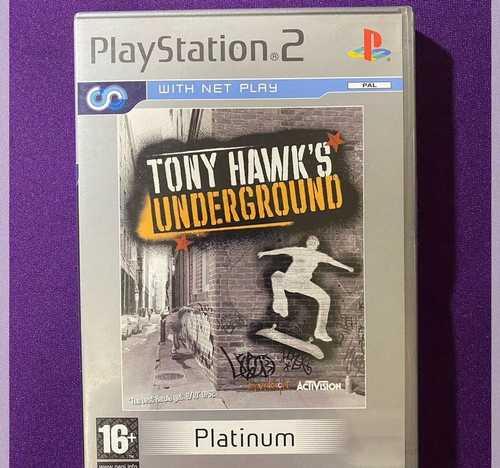 Tony Hawk's Underground (Platinum) для PS2