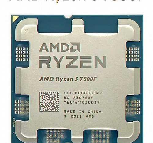 Процессор amd ryzen 5 7500f am5 oem