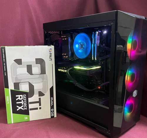 Игровой пк на RTX 3060 TI, I5-9600Kf  16GB